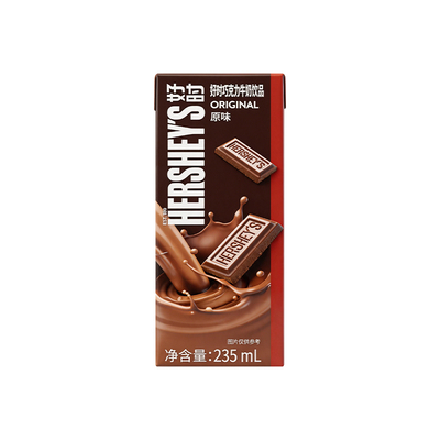 韩国进口好时巧克力牛奶饮料盒装