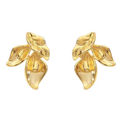 金色小众设计高级感耳环