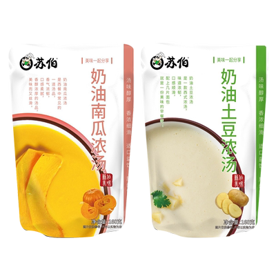 苏伯浓汤口味法式奶油蘑菇