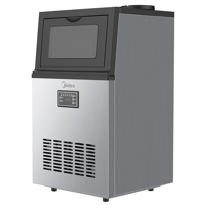 【阿里自营】美的制冰机商用全自动大容量25KG方块冰制造机241