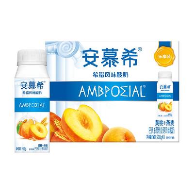 安慕希黄桃燕麦酸奶