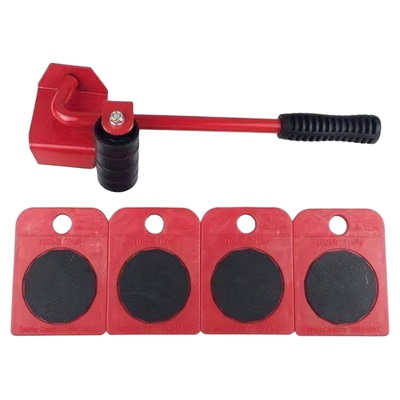 省力搬家重物移动滑轮器五件套