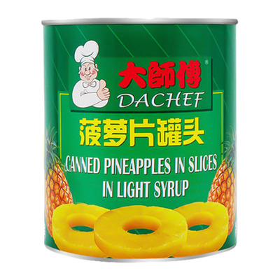 DACHEF/大师傅菠萝罐头印尼进口