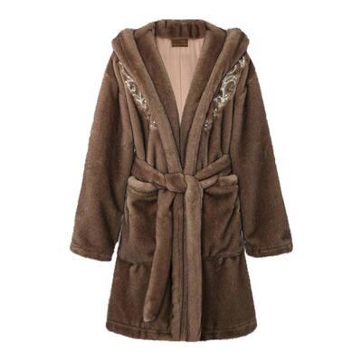 BIRTH OF ROYAL CHILD.BORC 珍珠宫廷贵族大衣秋冬慵懒休闲长款