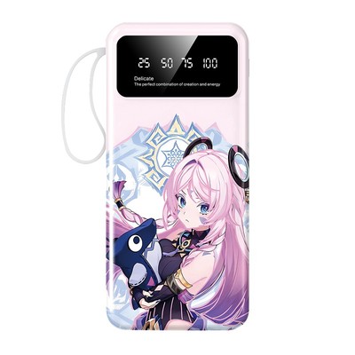 【3C认证】茜特菈莉充电宝20000毫安10000移动电源快充便携自带线