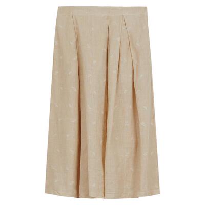 新品预售例外亚麻半身裙