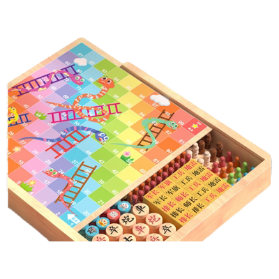 晨光多功能游戏棋抽屉棋盘玩具