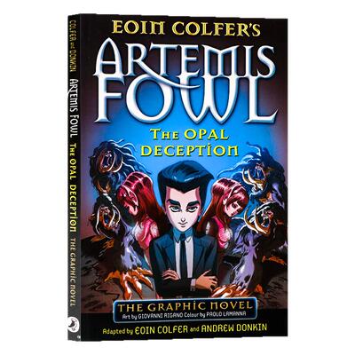 阿特米斯全彩漫画版 奥珀尔诡计 英文原版 Artemis Fowl and the Opal Deception  青少年课外阅读漫画 电影绘本 Eoin Colfer