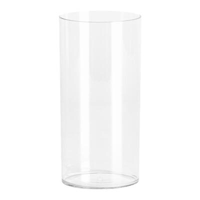 亚克力花瓶摆件客厅插花玻璃透明防摔ins高级感塑料郁金香水养小