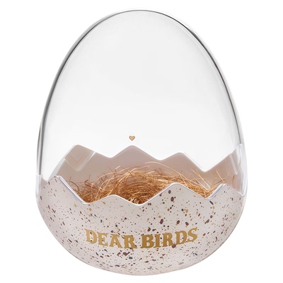 POPMART泡泡玛特 Dear Birds系列 毛绒展示防尘盒 PPMT-2605-0034