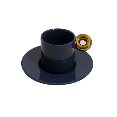 urff立体描金下午茶陶瓷杯