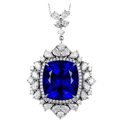 米莱米莱高端珠宝5a级天然坦桑石