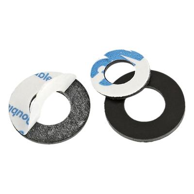 pvc黑色单面带胶m2-m12绝缘垫片