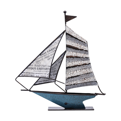 创意帆船模型酒柜玄关装饰品摆件