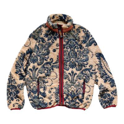 温酒 19aw日系kapital秋冬摇粒绒复古休闲拉链保暖夹克唐草潮外套