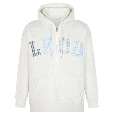 LKOD2024秋冬新款贴布碎花卫衣