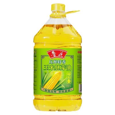 物理压榨桶装玉米胚芽油鲁花