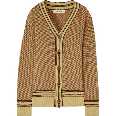 【折扣】Wales Bonner 秋冬女复古感提花针织羊绒羊毛混纺开襟衫