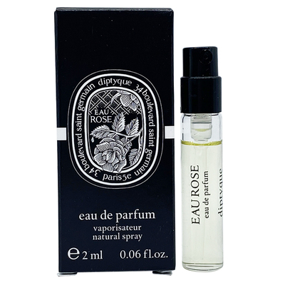 新Diptyque蒂普提克Eau Rose玫瑰淡香精EDP女士持久浓香水小样2ML