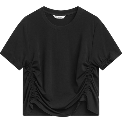 播淡人收腰显瘦T恤女夏季别致性感短袖上衣DDS2YD5916