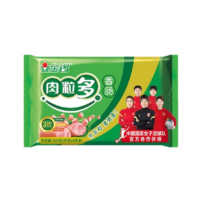 金锣火腿肠肉粒多猪肉味香肠