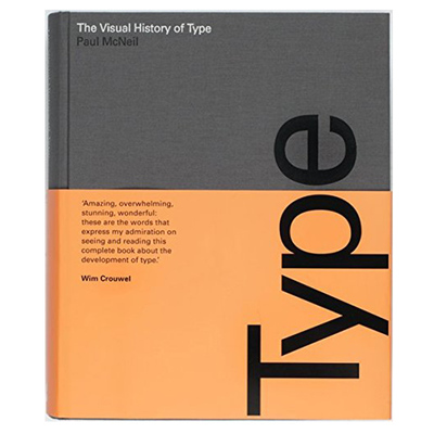 【现货】字体的视觉历史 The Visual History of Type:A visual survey of 320 typefaces 英文原版字体设计书籍进口平面设计图书