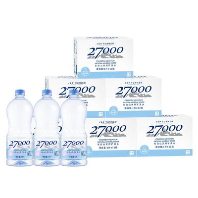 27000长白山矿泉水1L×12瓶×6组
