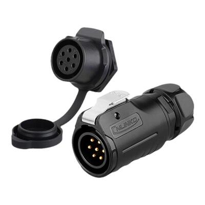 凌科lp20塑料圆形防水航空插头