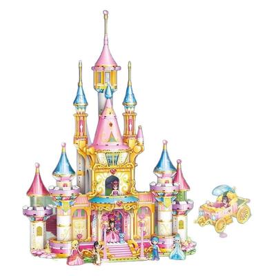古迪叶罗丽梦幻花蕾城堡积木玩具