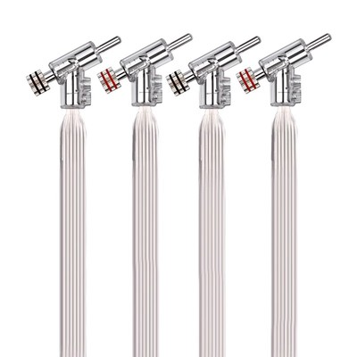 YYAUDIO 发烧级音响喇叭线胆机功放纯单晶铜镀银HiFi主音箱连接线