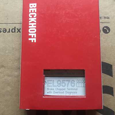 议价全新德国BECKHOFF倍福PLC制动斩波器端子模块 EL9576 正品现