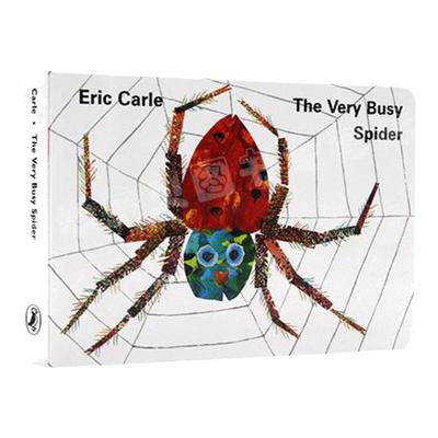 好忙好忙的小蜘蛛英文原版纸板书