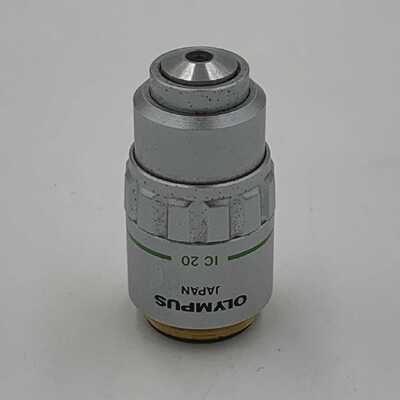 Olympus IC20 MD Plan 20 0.4 Objective Lens Used Good Conditi