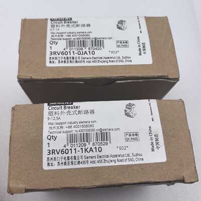 拍前询价：西门子全新塑料外壳式断路器3RV60111KA1091