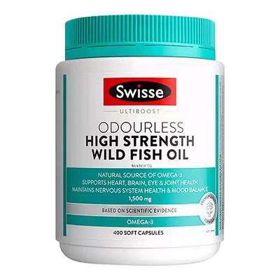 保税仓Swisse鱼油1500mg400粒