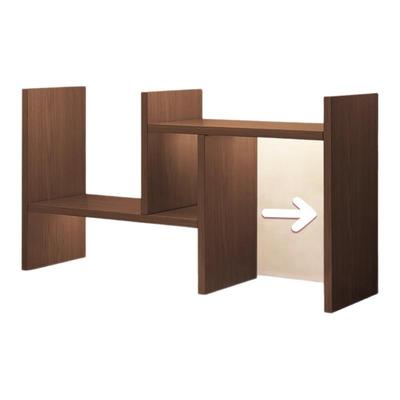 书架桌面置物架办公桌收纳架宿舍书桌学习桌多层小层架分层架书柜