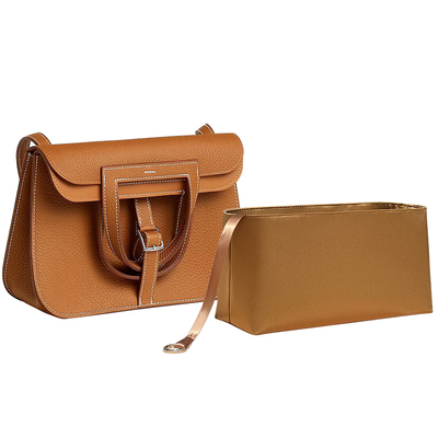 醋酸绸缎 适用于爱马仕halzan mini 25内胆包哈拉赞31轻薄内袋撑