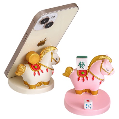 马上有钱马年本命年吉祥物公仔