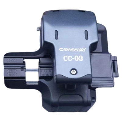 COMWAY康未光纤切割刀CC03/C109/C108按压式一步刀全自动高精度光纤切割刀可旋转刀面三合一夹具干线工程专用