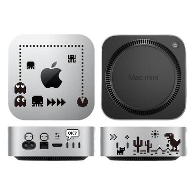SkinAR创意卡通Macmini贴膜3M