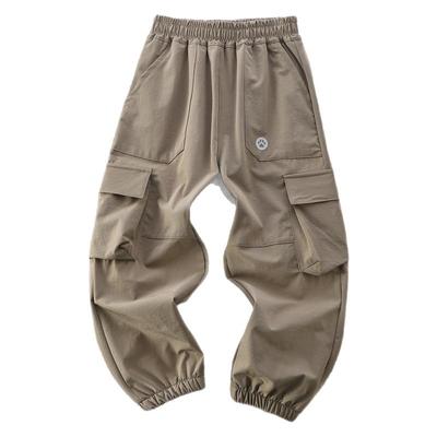 春秋季男童登山裤速干裤运动长裤