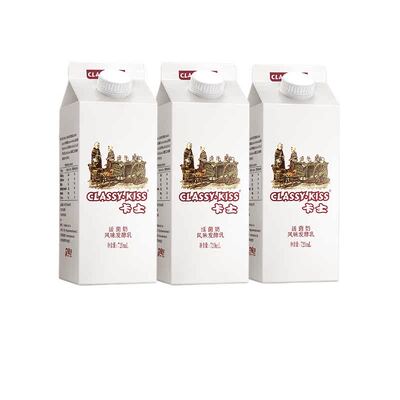 卡士酸奶活菌奶720ml大瓶原味发酵乳益生菌酸牛奶早餐奶