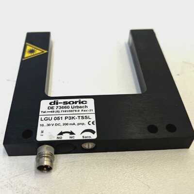 DISORIC LGU 051 P3KTSSL Gabellichtschranke Sensor Lichtschra
