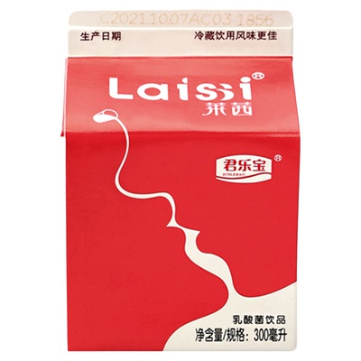 君乐宝莱茜风味酸奶300ml盒