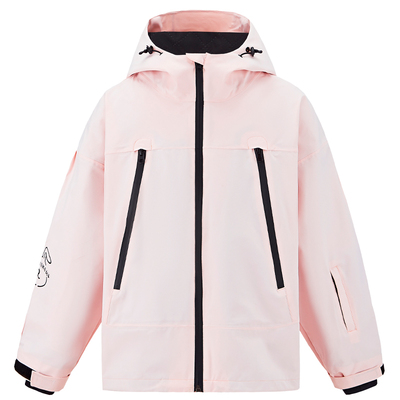 DOOREK儿童3L滑雪衣滑雪服套装粉色冬季防水防风透气保暖男女童