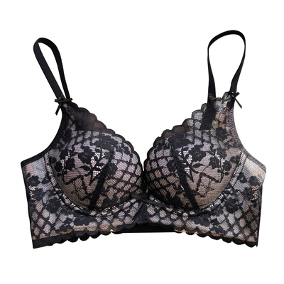 小胸显大无钢圈内衣女聚拢防下垂