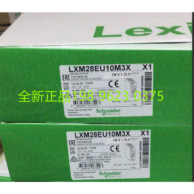 议价Schneider 施耐德伺服驱动器LXM28EU10M3X  全新原装现货质保
