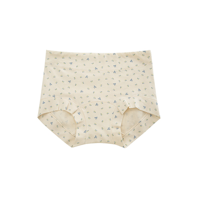 高腰大码少女小平角不勒肚~