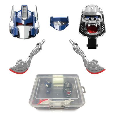 猩猩队长金刚变形玩具pe头雕配件