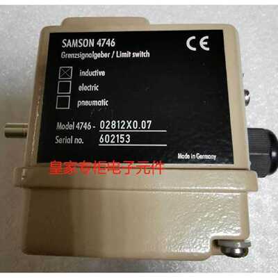 议价询价samson萨姆森4746型电磁感应电气动接触限位开关4746-028